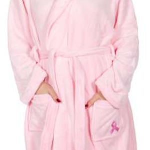 Intimates & Sleepwear | New Pink Ribbon Plush Robe | Poshmark